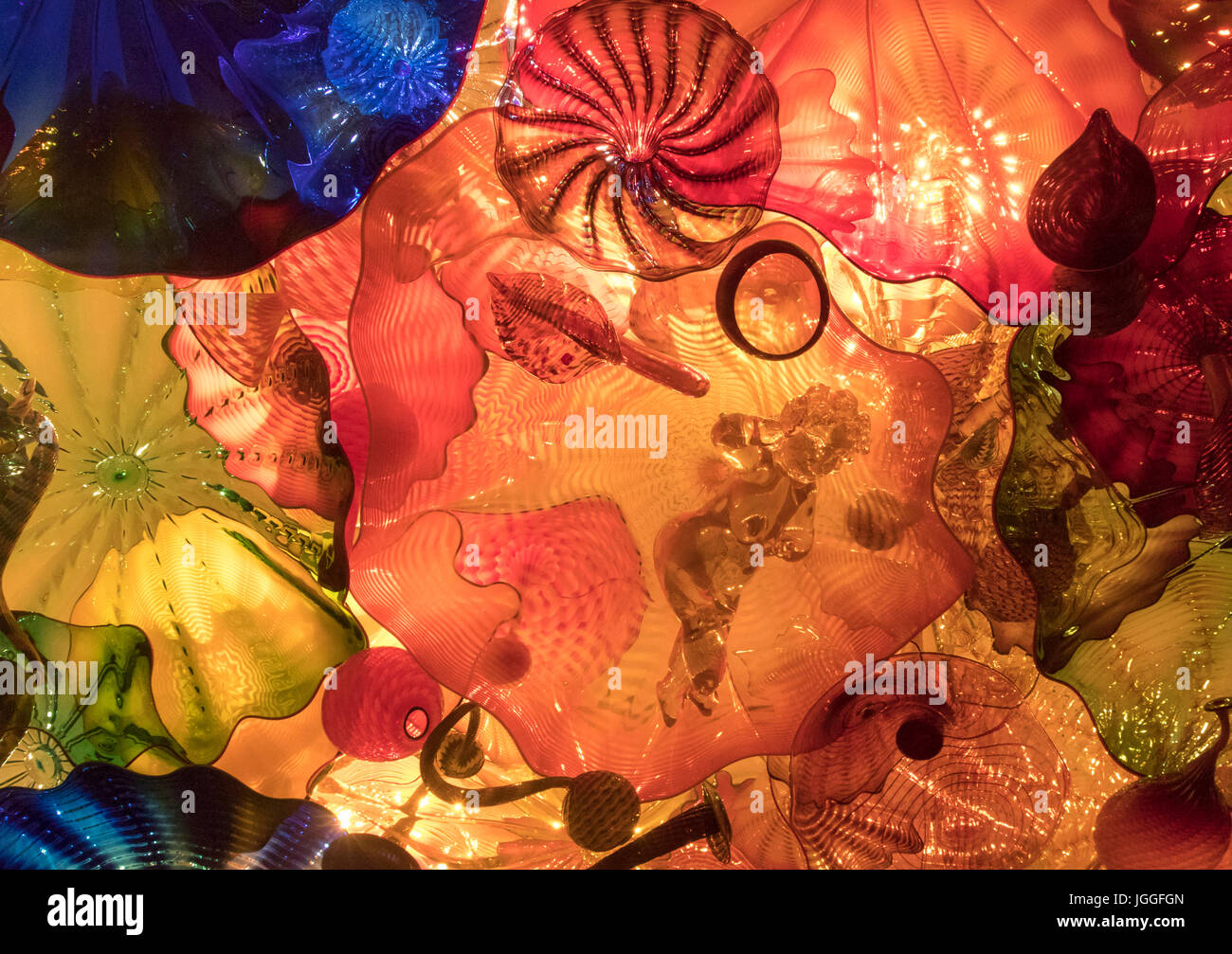 Persian Ceiling Room, Chihuly Garden and Glass, Seattle Center ...