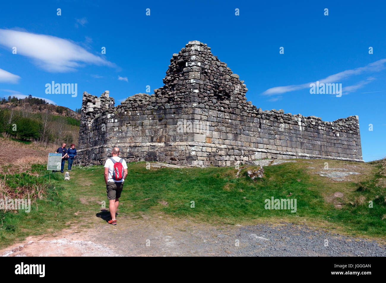 Loch doon castle hi-res stock photography and images - Alamy