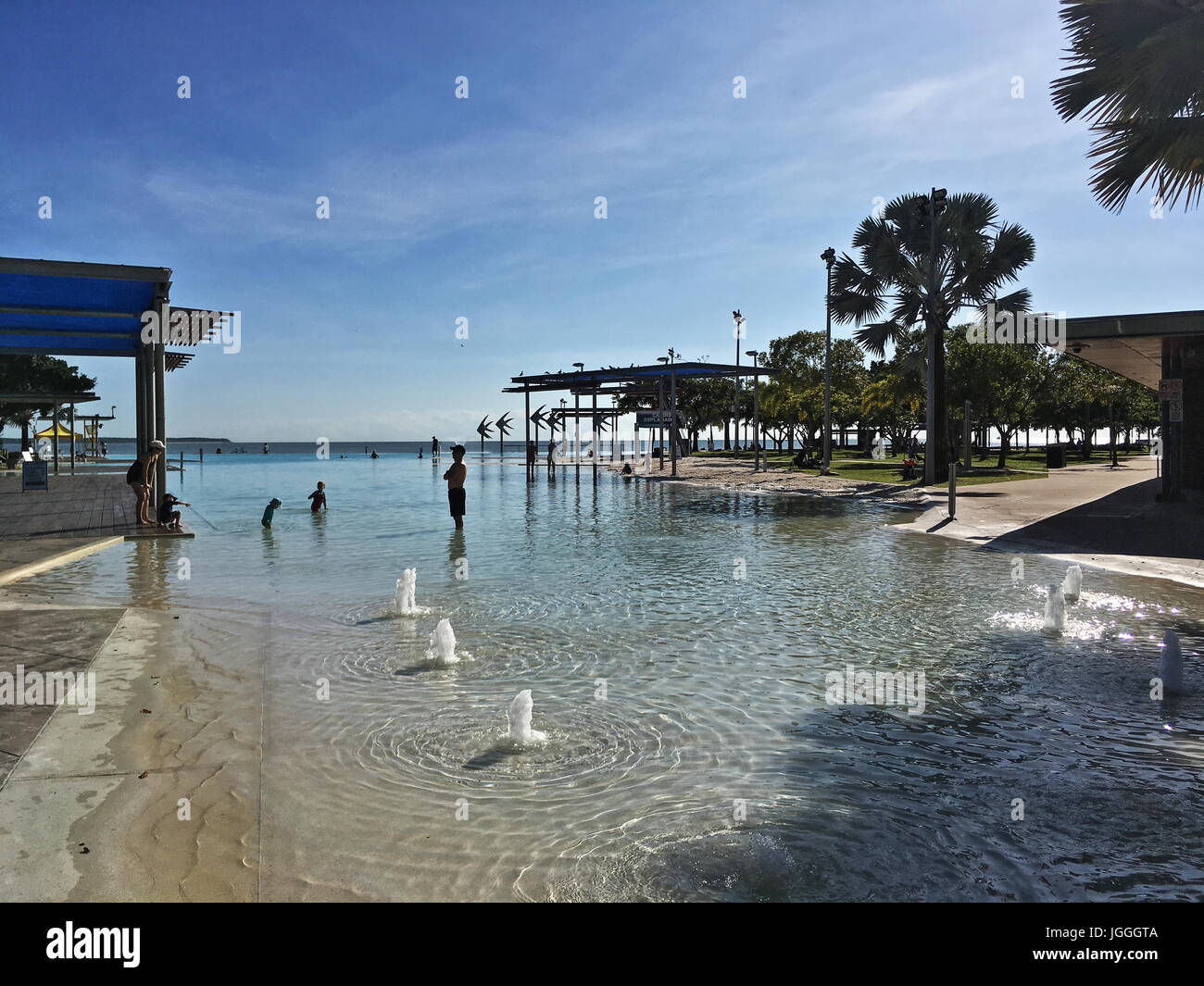 Cairns Esplanade Swimming Lagoon is a public and safe saltwater ...