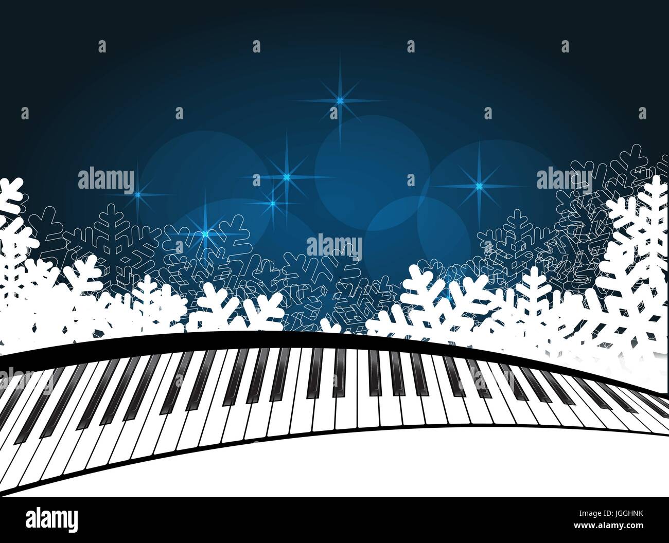 Blue template with piano Stock Vector Image & Art - Alamy