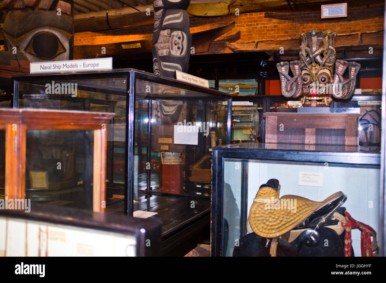 Pitt River Museum,Collection of Objects picked up over the last Century ...