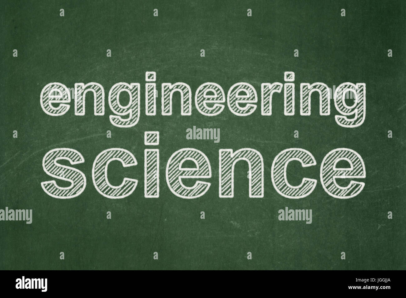 Science concept: Engineering Science on chalkboard background Stock ...