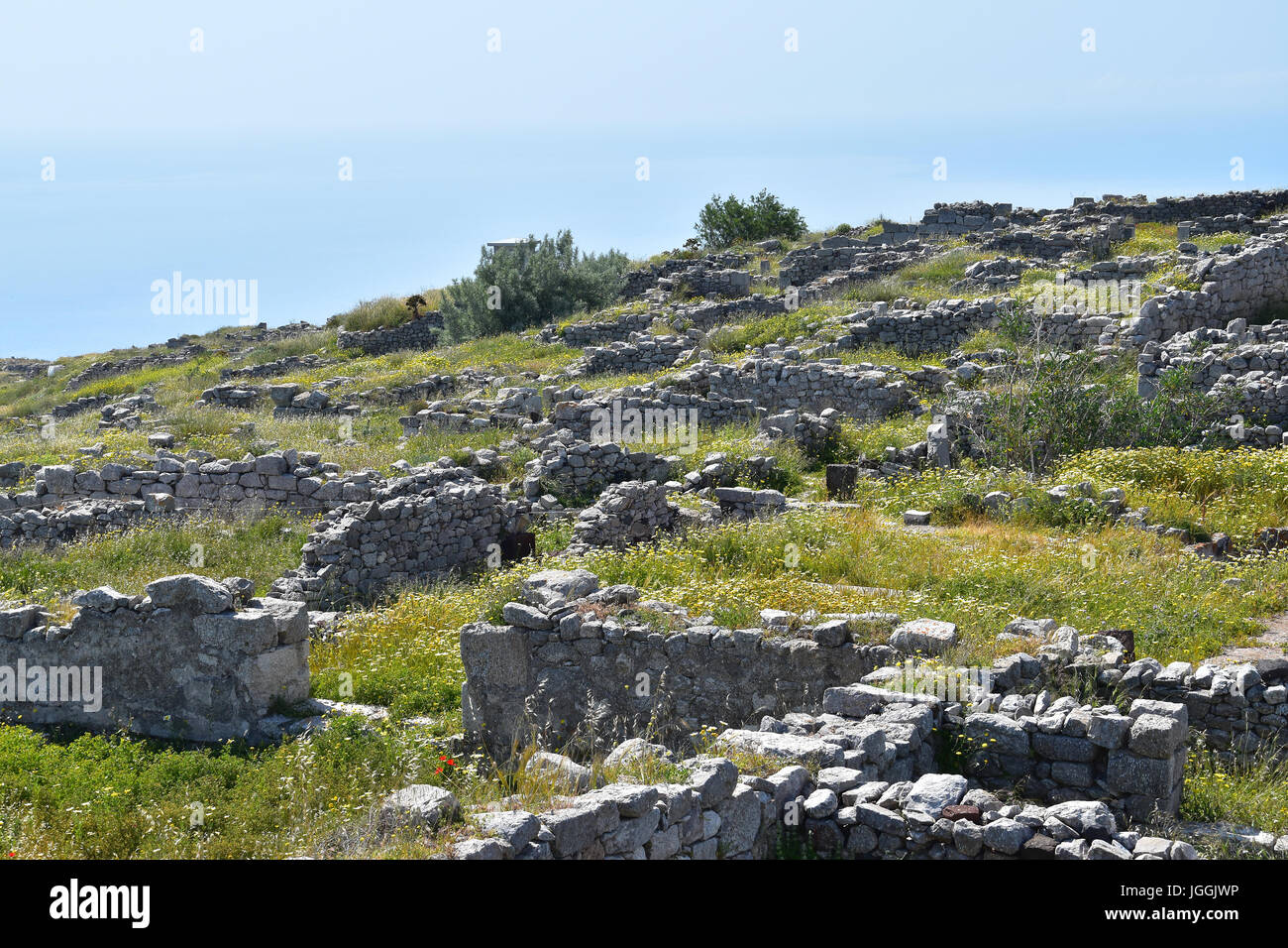 Mount thira santorini hi-res stock photography and images - Alamy
