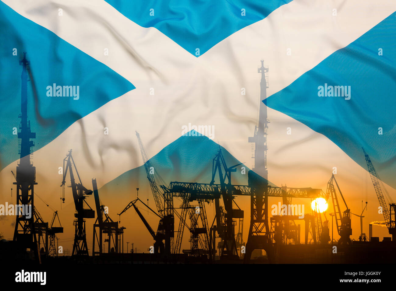 Container terminal scotland hi-res stock photography and images - Alamy