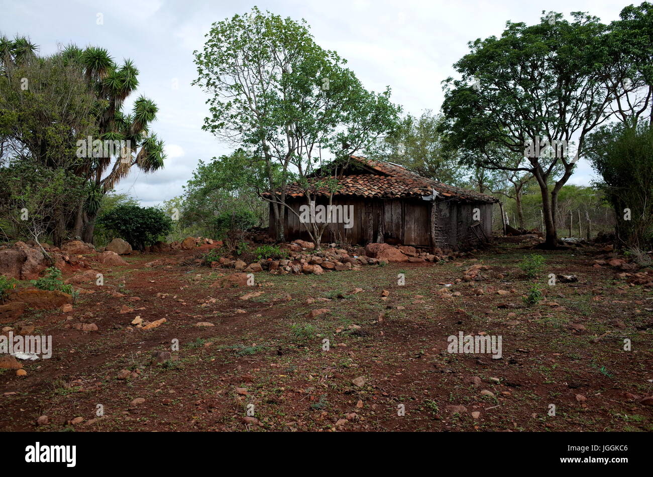 An abandoned farm in the Reserva Natural Miraflor, a popular tourist ...