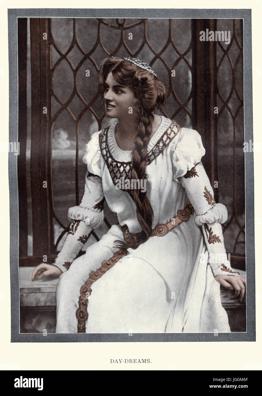 Portrait of a young woman, 1913 Stock Photo - Alamy