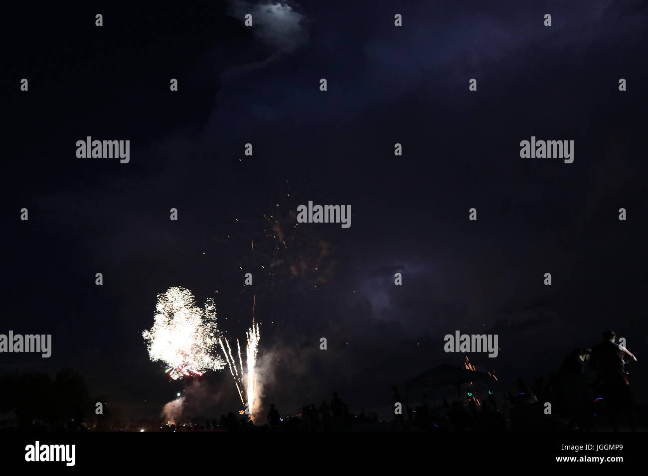 2017 4th of July Fireworks Stock Photo - Alamy