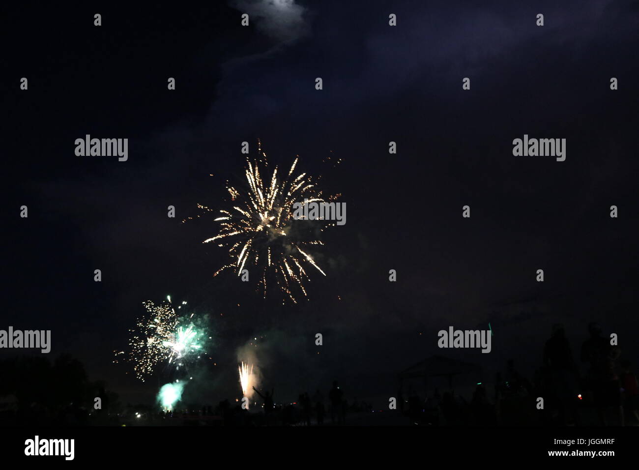 2017 4th of July Fireworks Stock Photo - Alamy