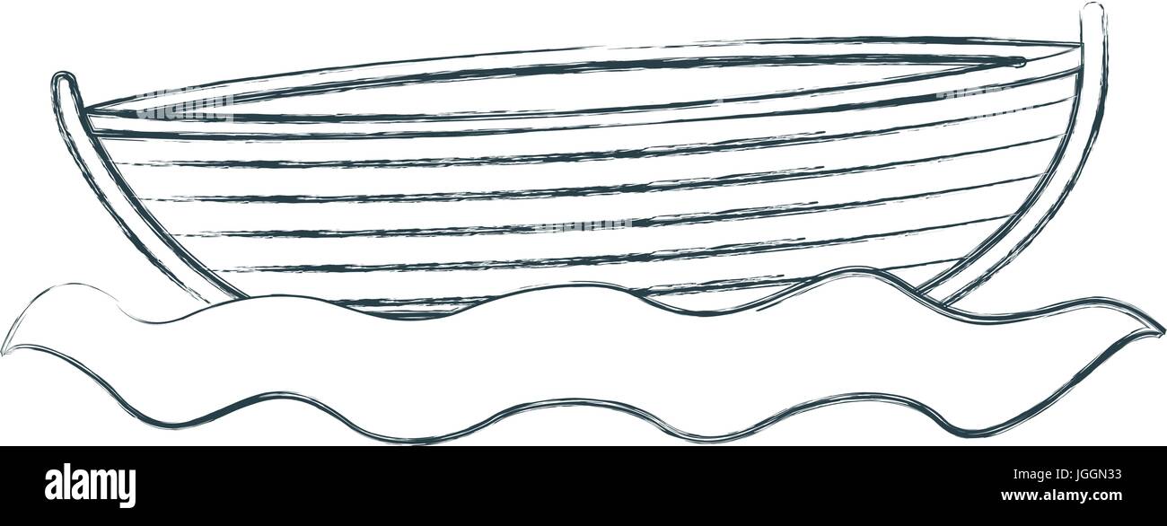 Rowboat silhouette Cut Out Stock Images & Pictures - Alamy