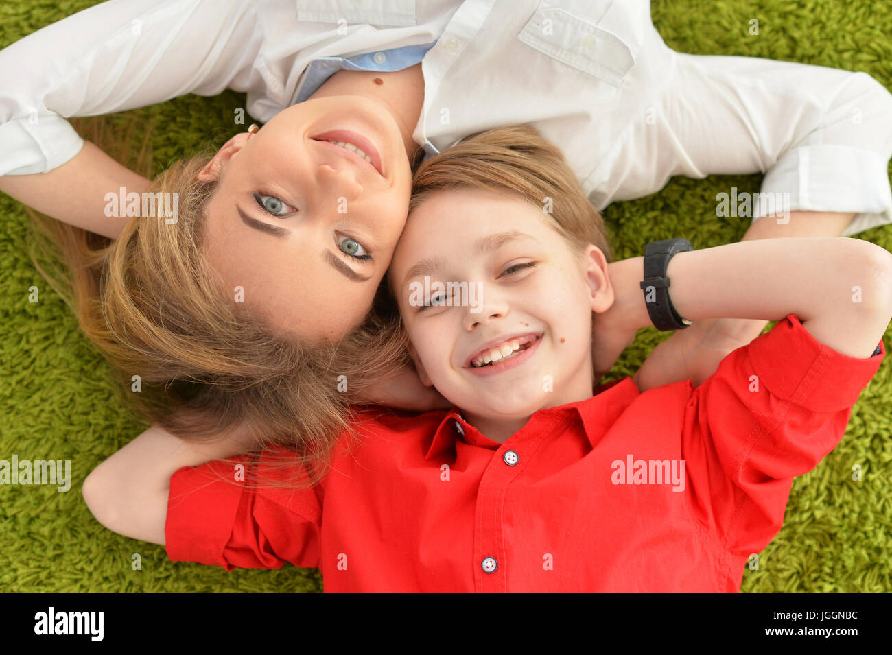 Cheerful male female persons hi-res stock photography and images - Alamy