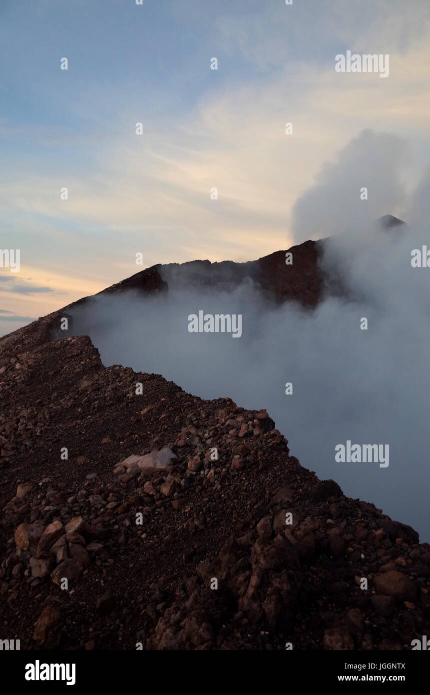 Volcan Telica near Leon in Nicaragua, an active volcano Stock Photo - Alamy