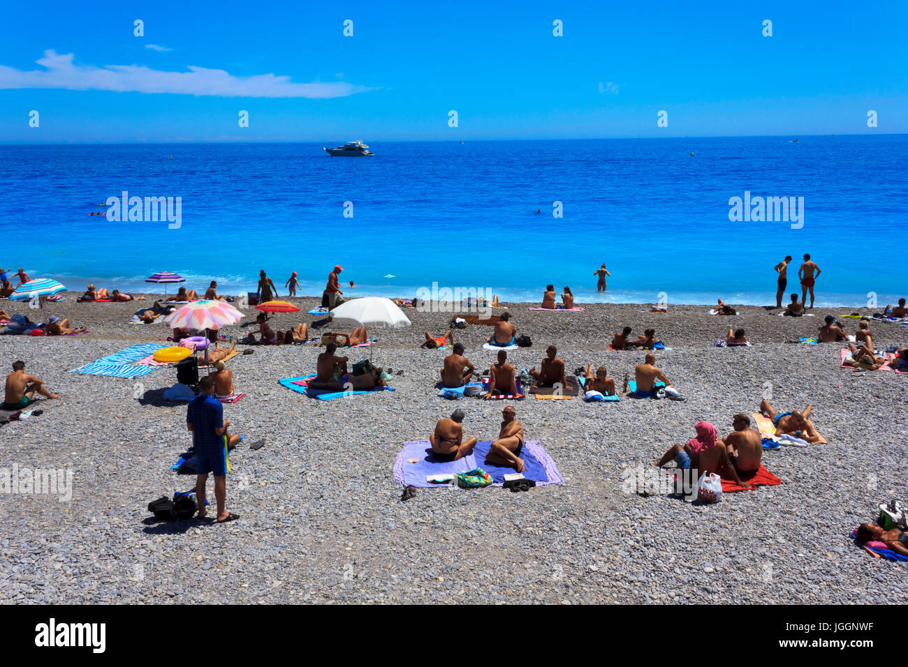 Nice promenade des anglais hi-res stock photography and images - Alamy
