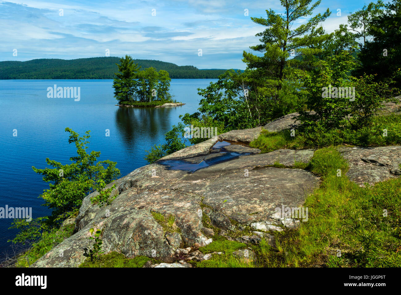 Scenic Driftwood Provincial Park Mattawa Ontario Canada. Driftwood Bay ...