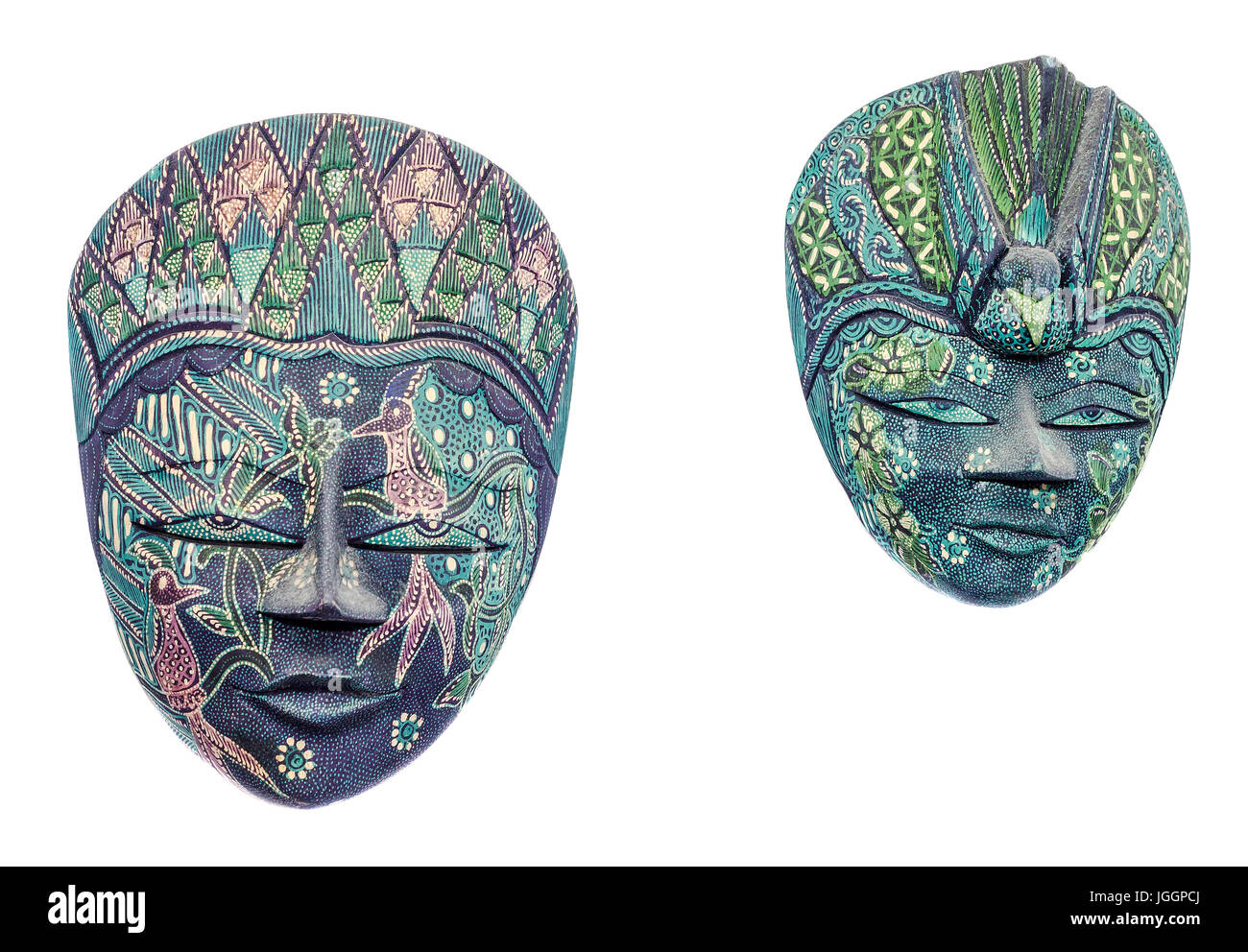 African masks hi-res stock photography and images - Alamy