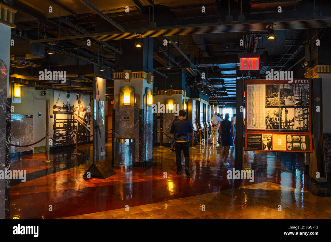 Empire State Building Interior High Resolution Stock Photography and ...
