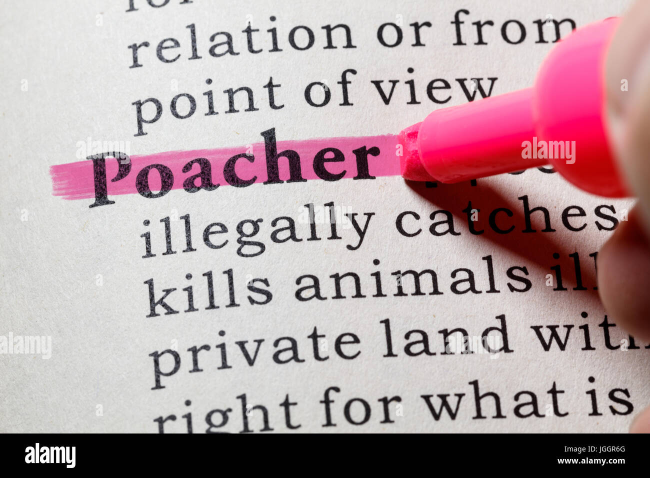 Fake Dictionary, Dictionary definition of the word poacher. including ...