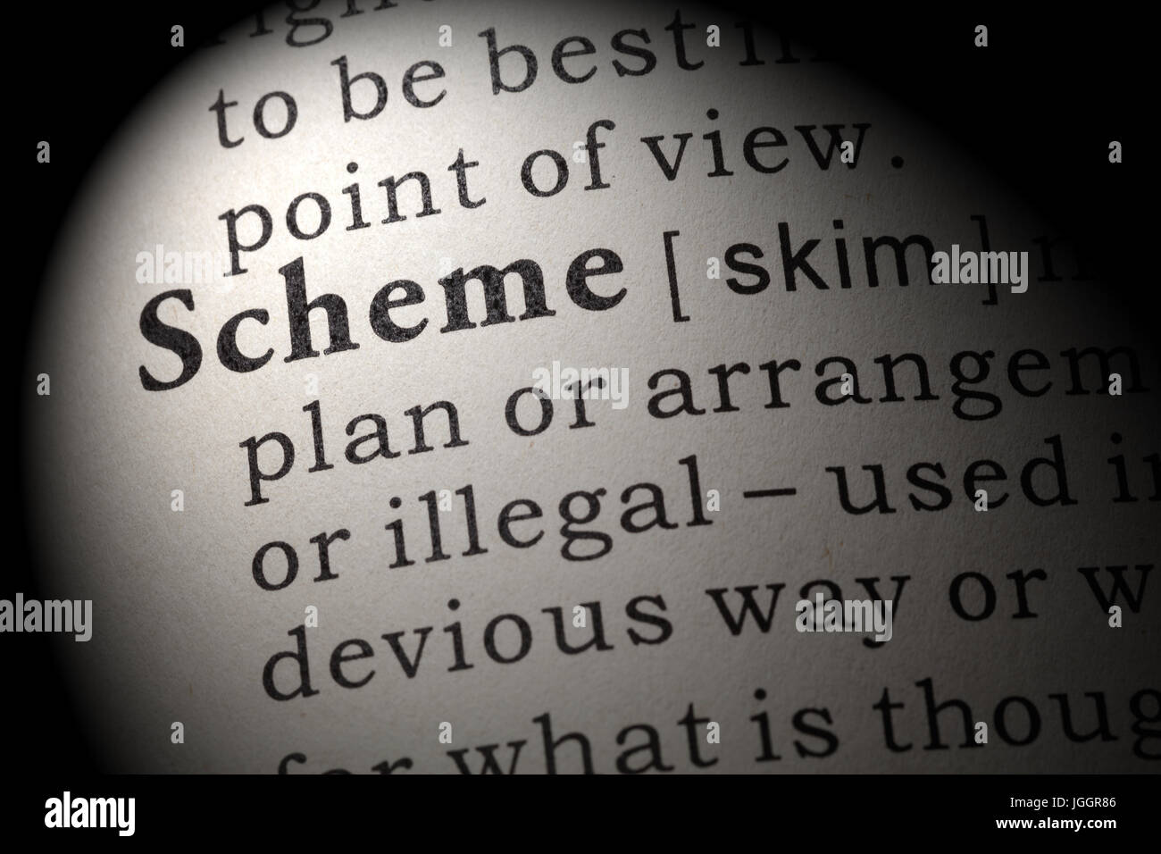 Fake Dictionary, Dictionary definition of the word scheme. including ...