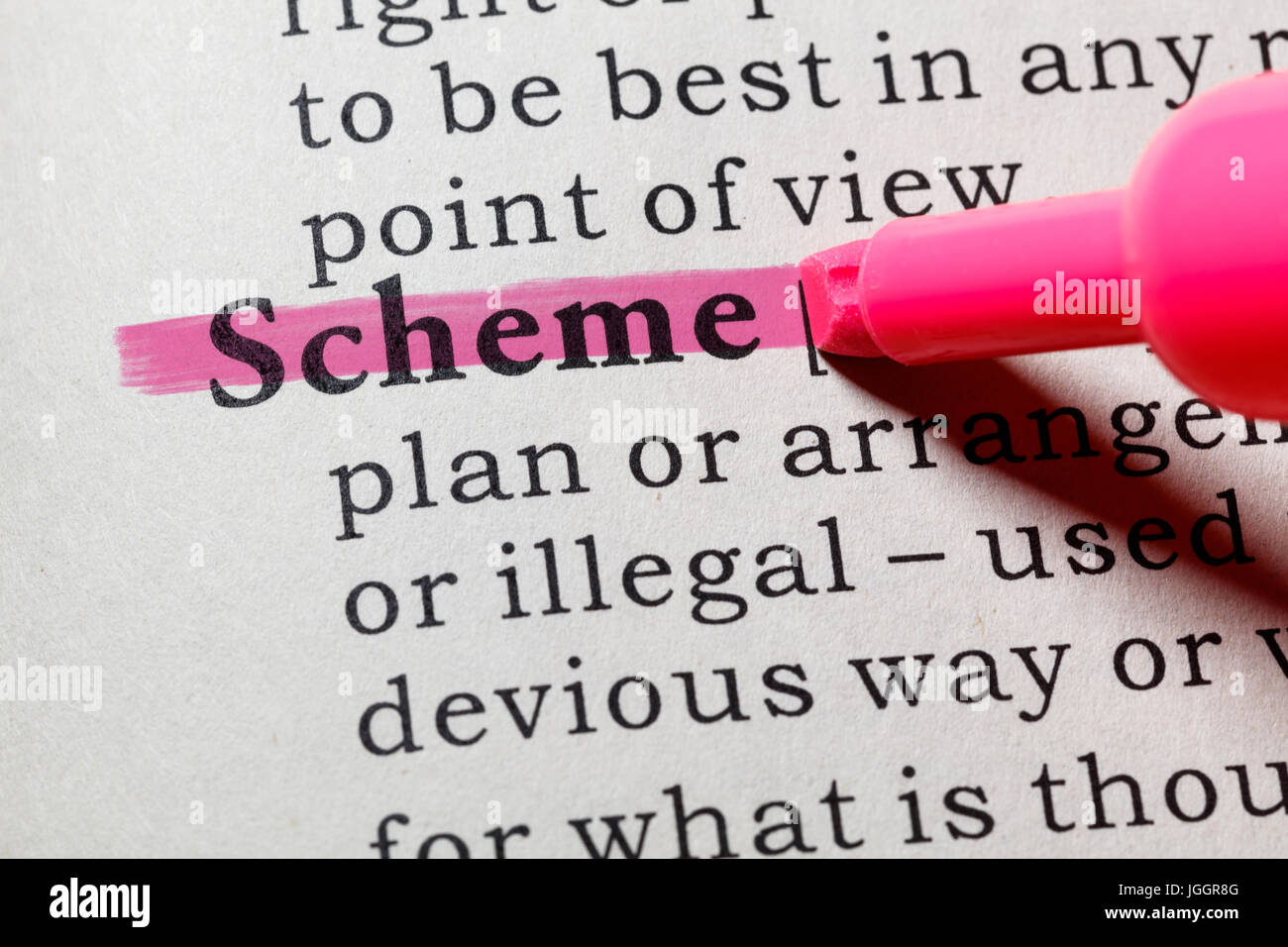 Fake Dictionary, Dictionary definition of the word scheme. including ...