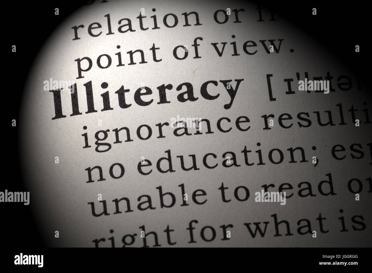 Illiteracy hi-res stock photography and images - Alamy