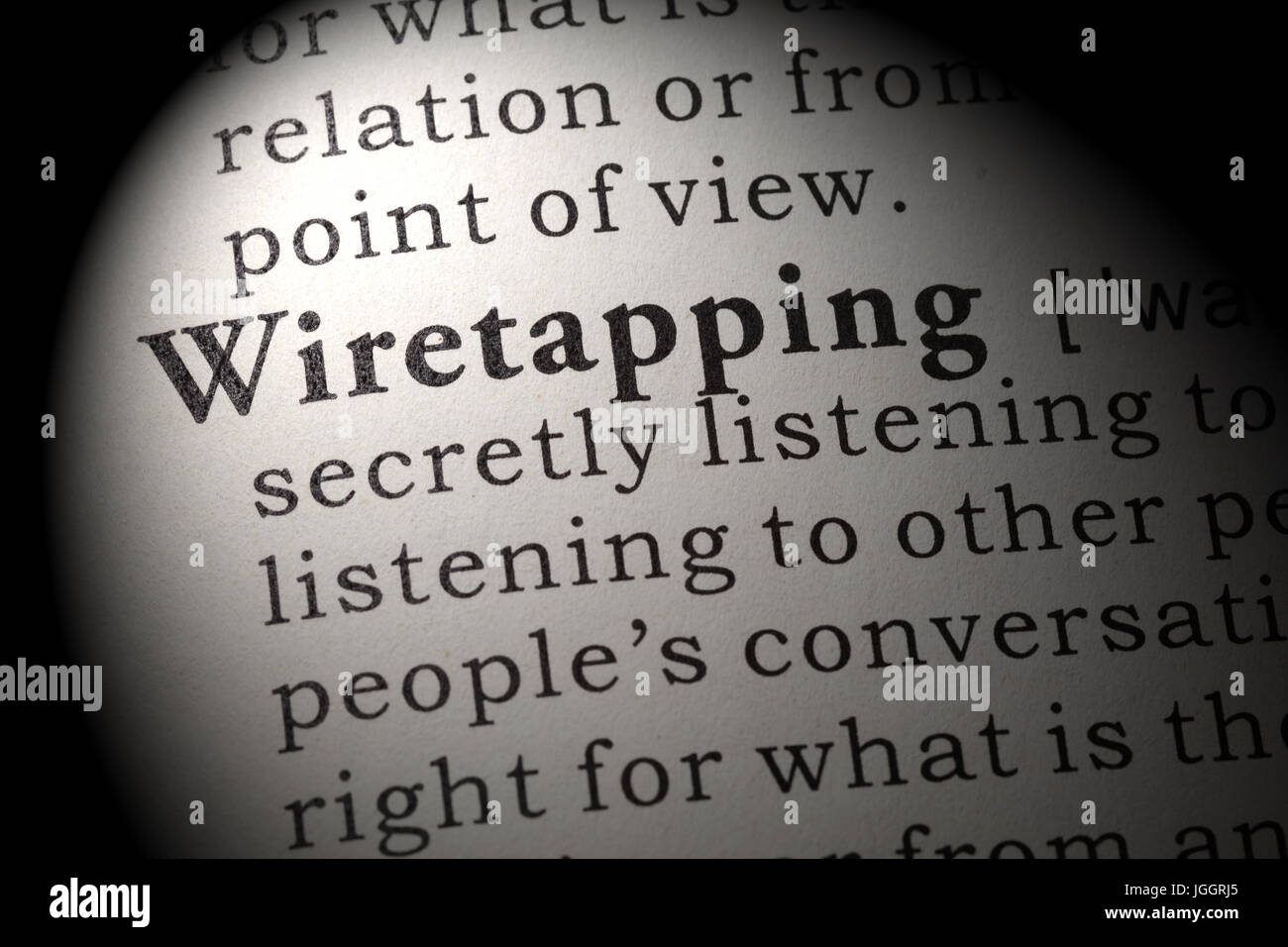 Fake Dictionary, Dictionary definition of the word Wiretapping ...