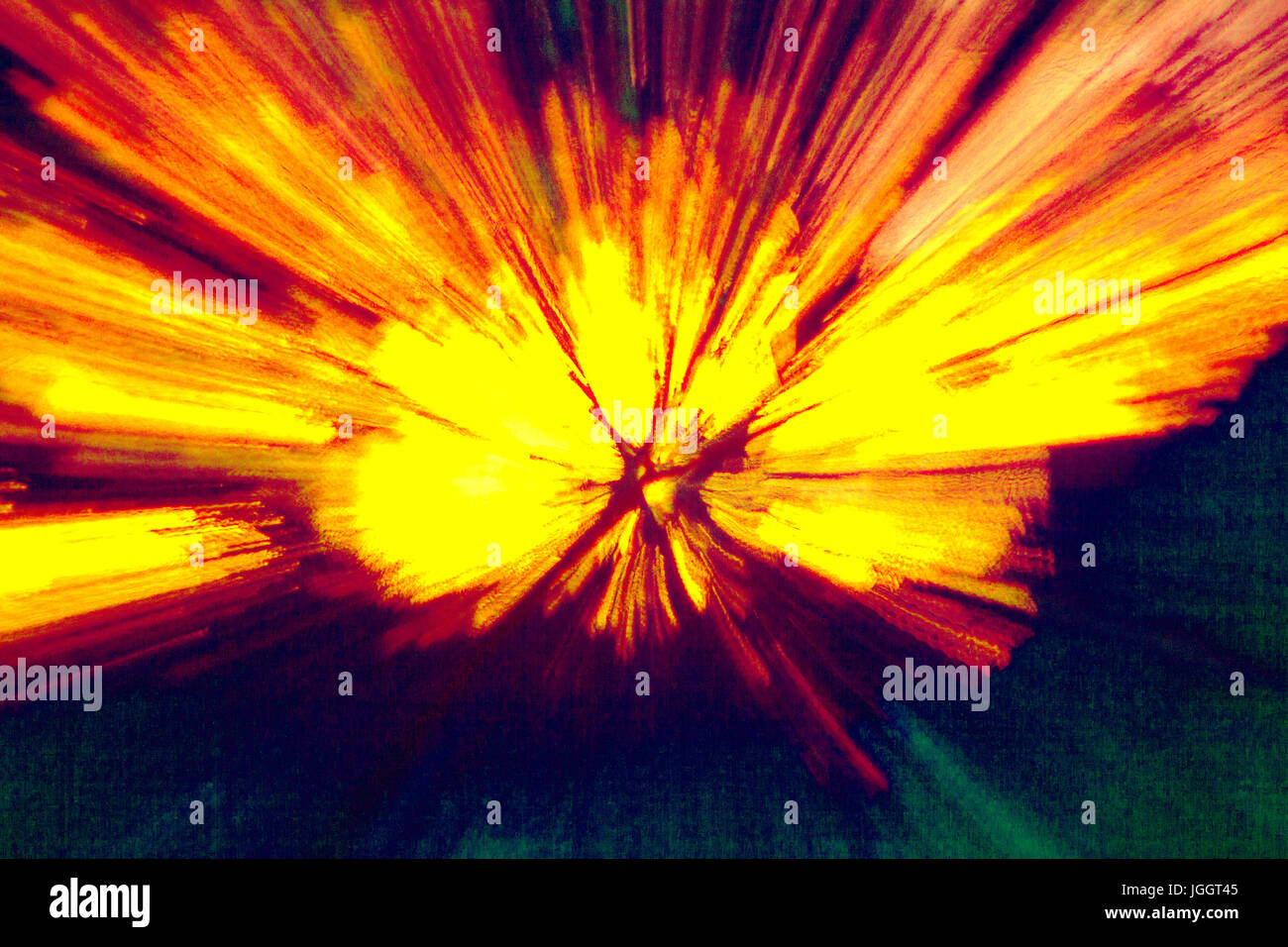 Creative abstract artistic background reminding of a burst full of ...