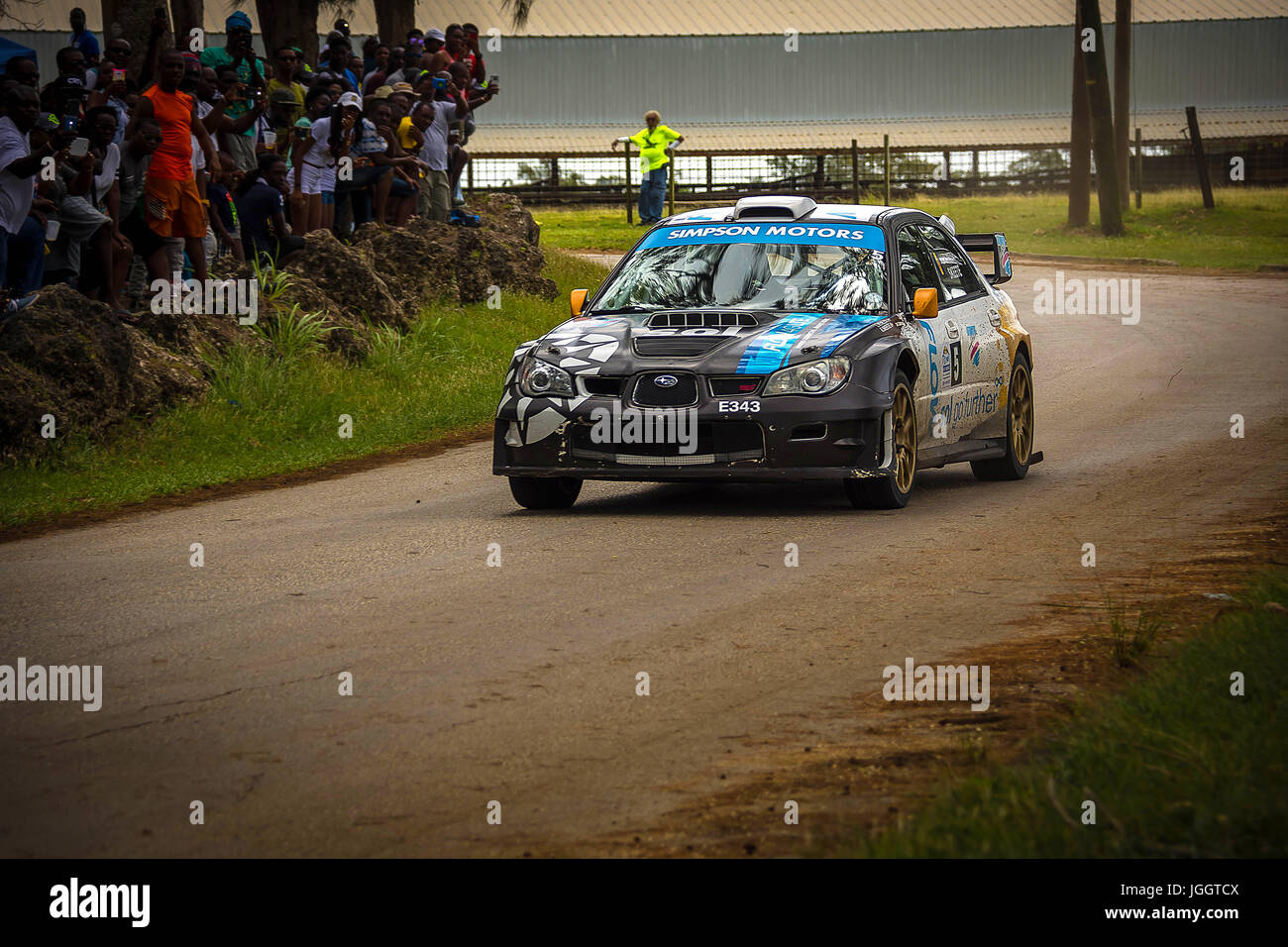 Sol Rally Barbados 2017 Day 2 Stock Photo - Alamy