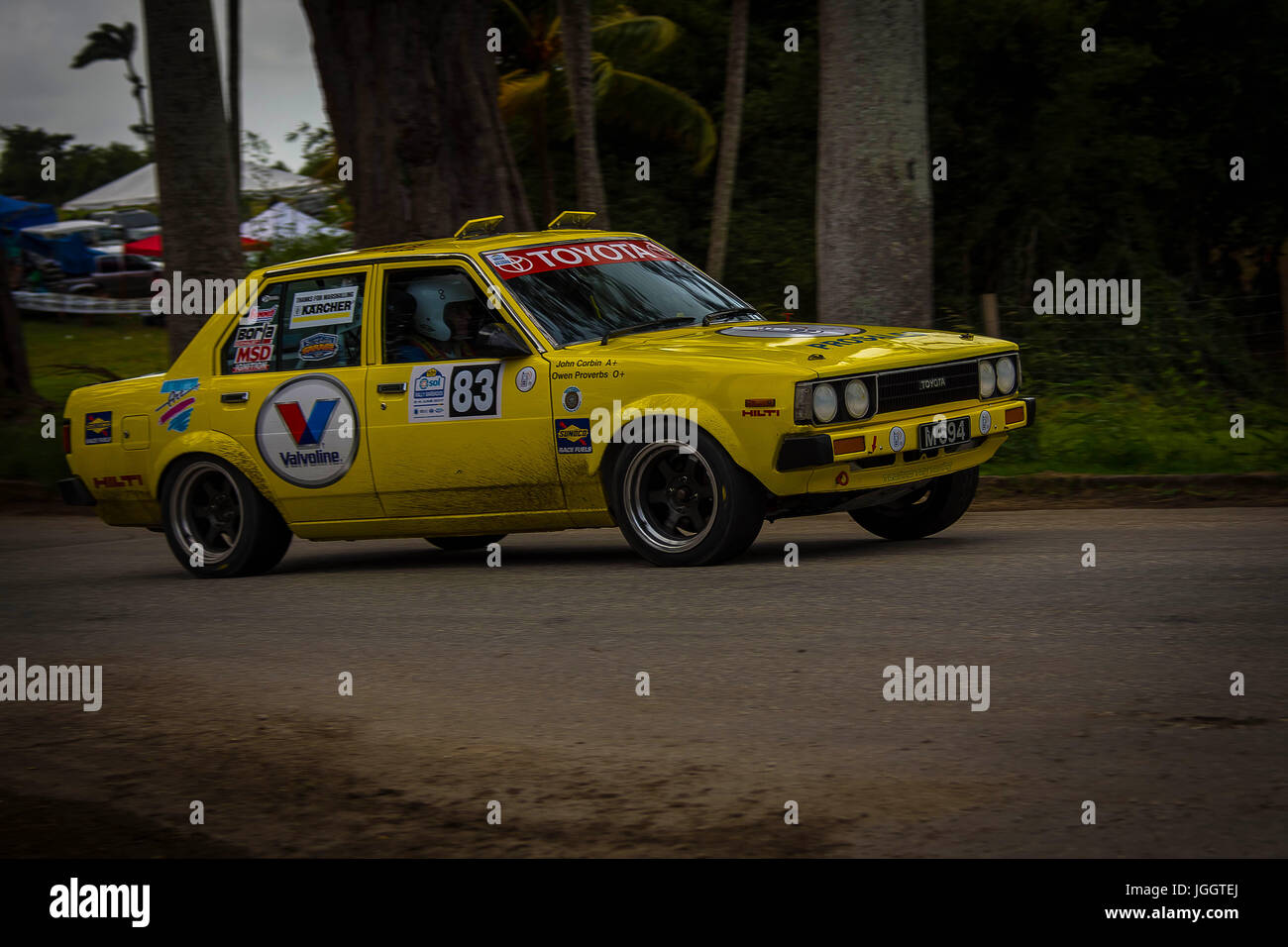 Sol Rally Barbados 2017 Day 2 Stock Photo - Alamy