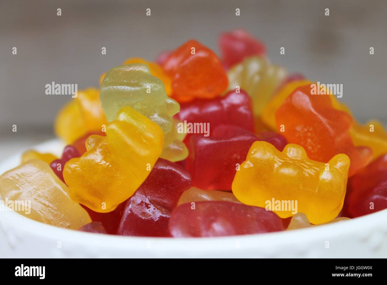 gummy bears closeup Stock Photo - Alamy