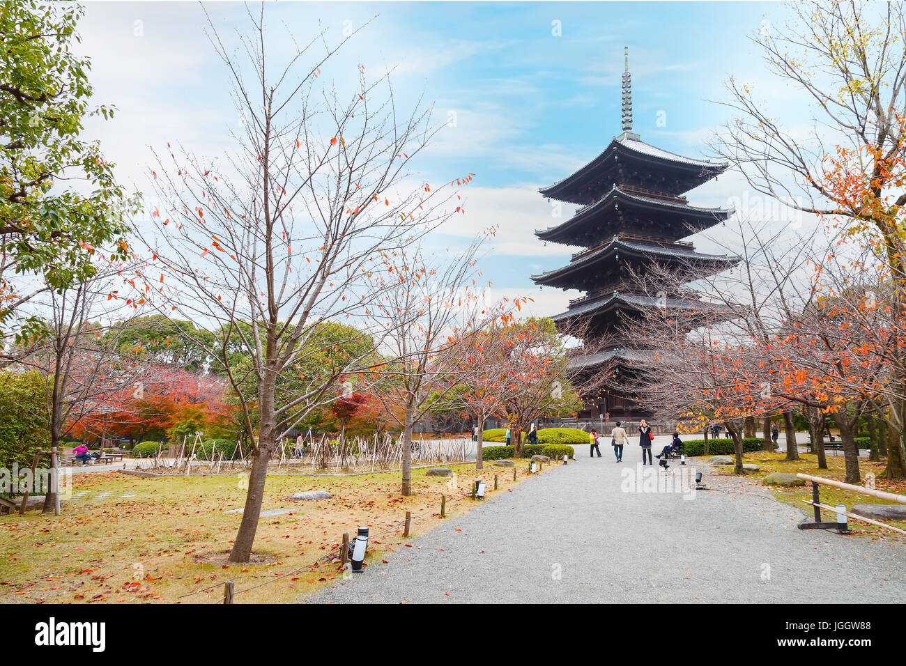Toji Temple in Kyoto, Japan Stock Photo - Alamy