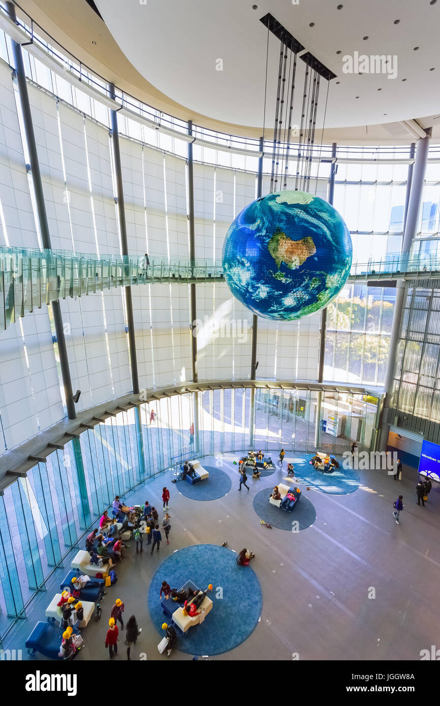 The National Museum of Emerging Science and Innovation "Miraikan" in ...