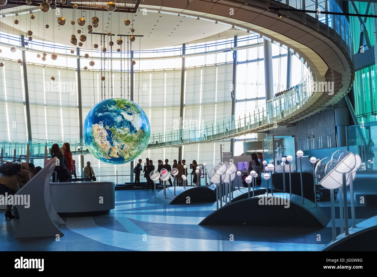 The National Museum of Emerging Science and Innovation "Miraikan" in ...