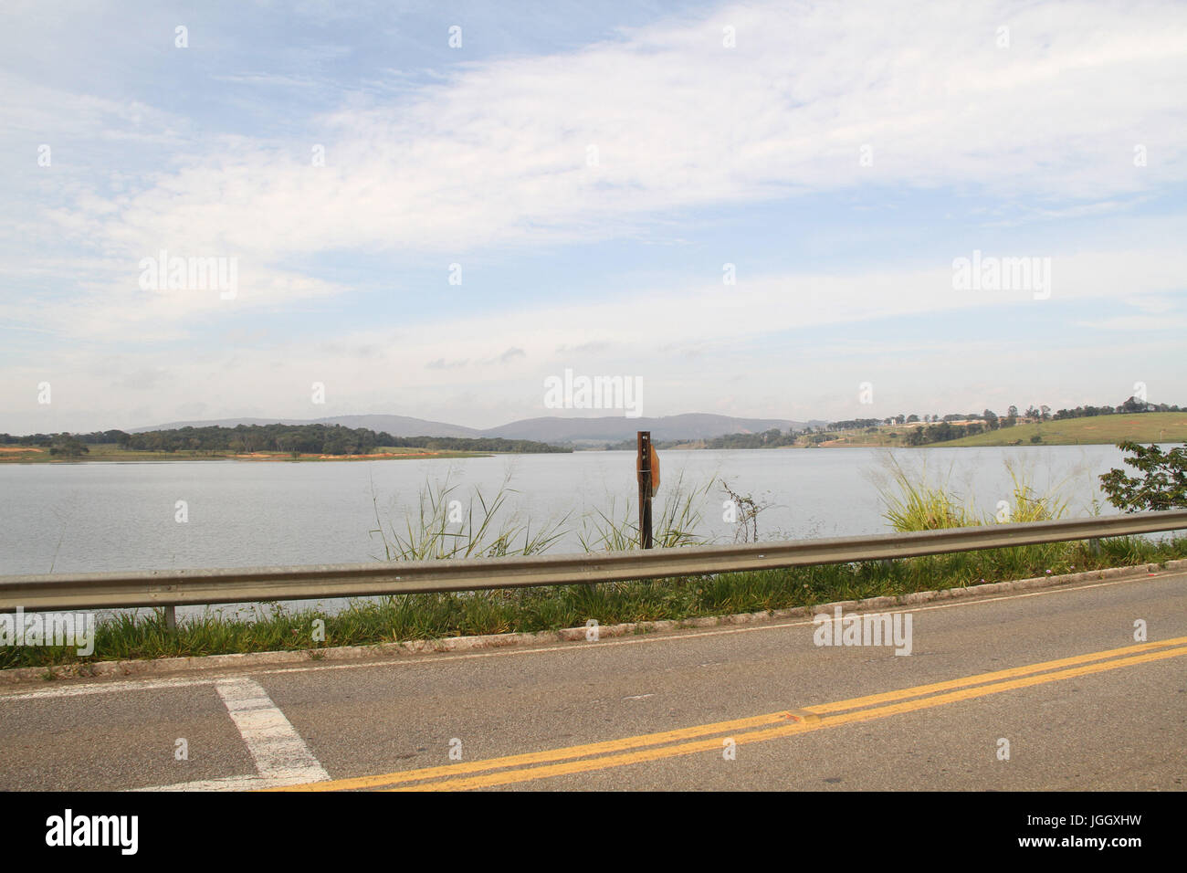 Highway Agnesio Carvalho de Souza, MG-335, 2016, district, Macaia, Bom ...