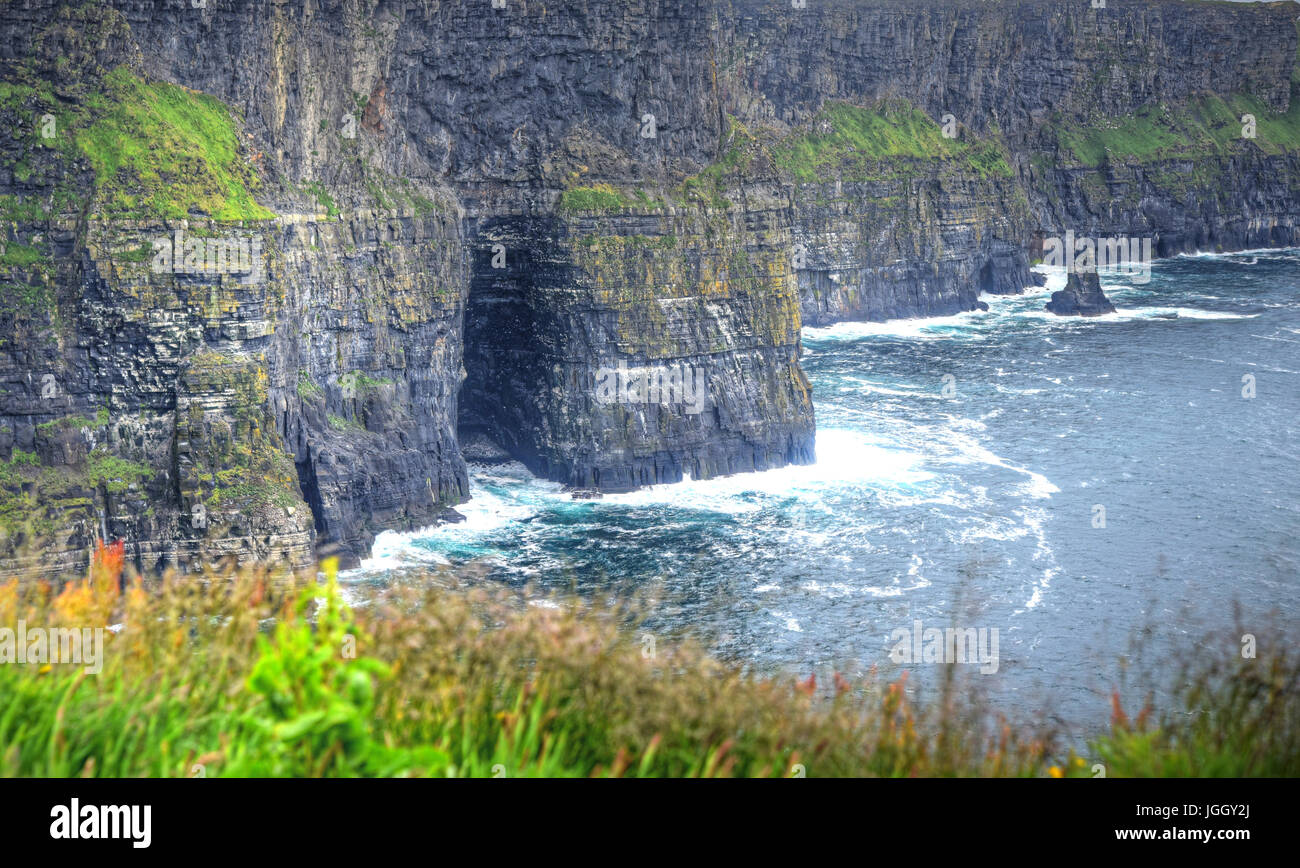 Ireland's Cliffs of Moher Stock Photo - Alamy