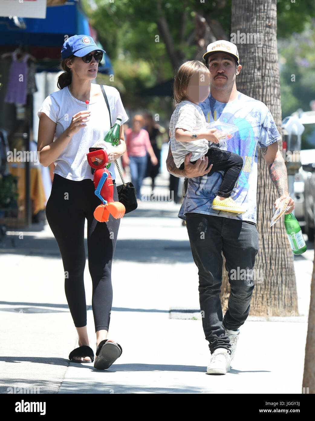 Pete Wentz and his family go out for lunch Featuring: Pete Wentz ...