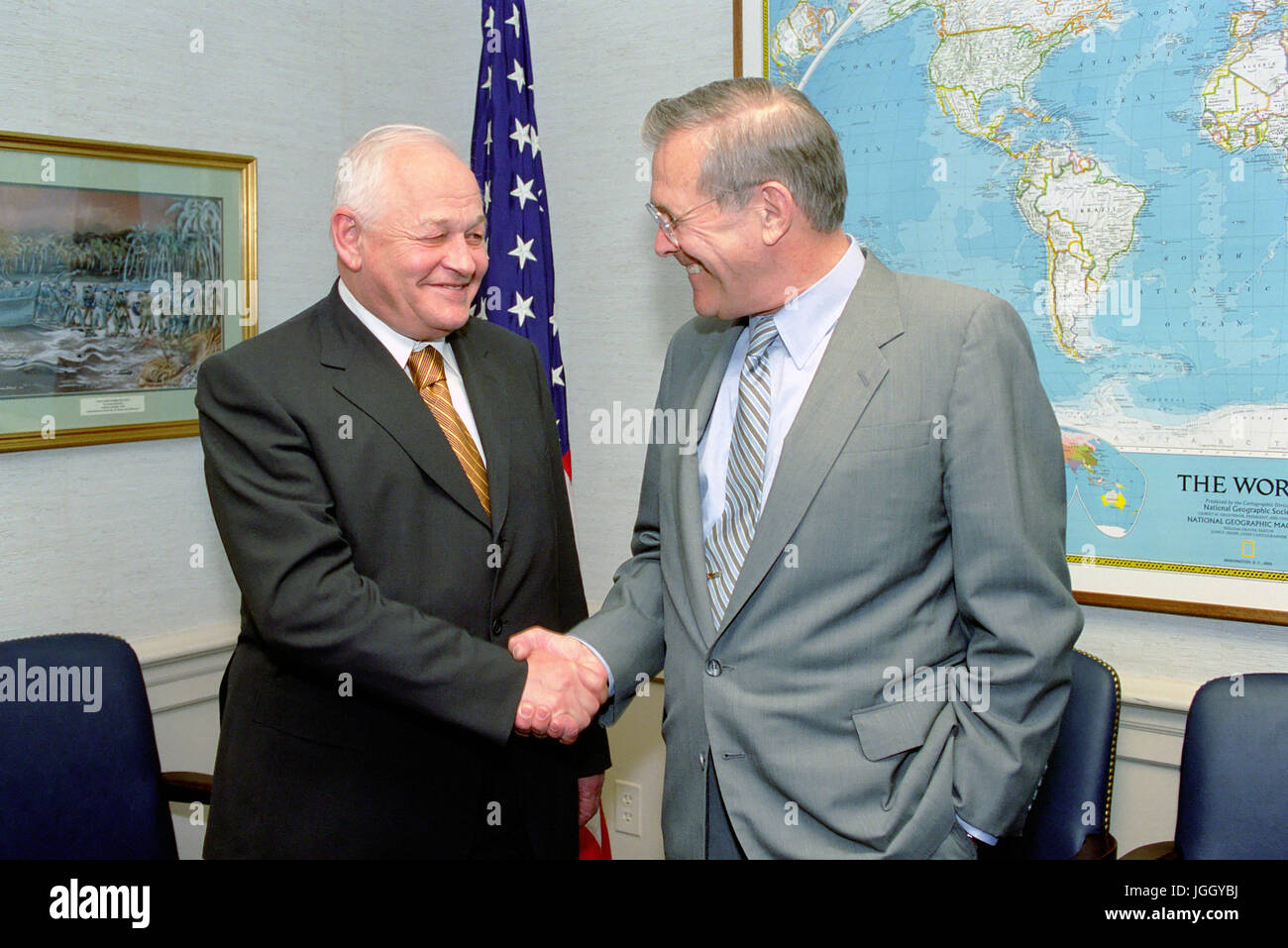 Russian defense minister igor sergeyev hi-res stock photography and ...