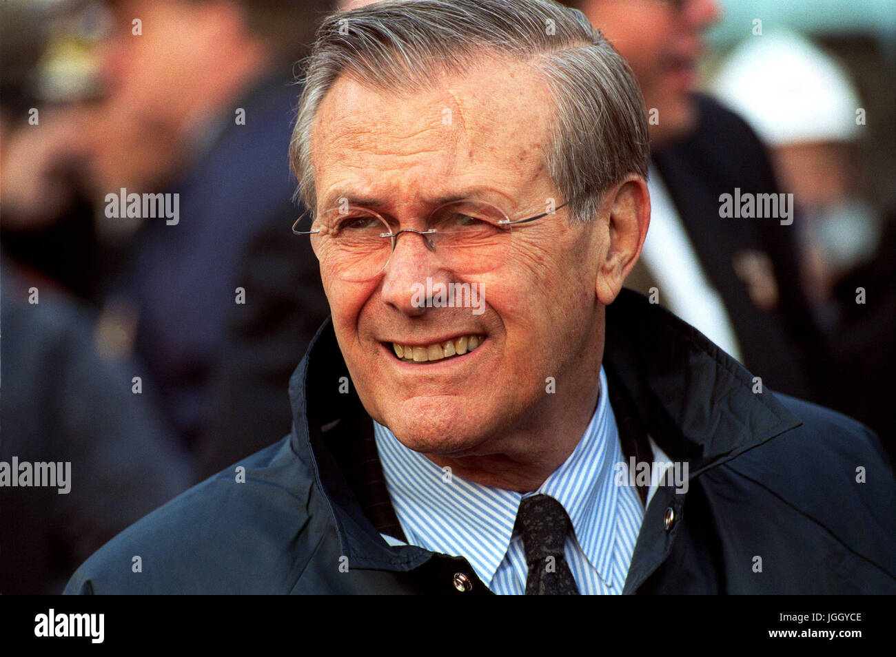 Donald rumsfeld world trade hi-res stock photography and images - Alamy