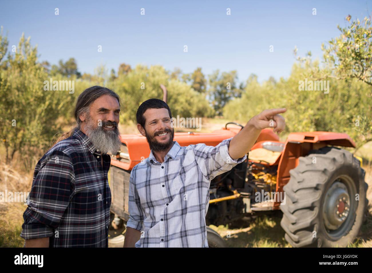 Friends tractor hi-res stock photography and images - Alamy