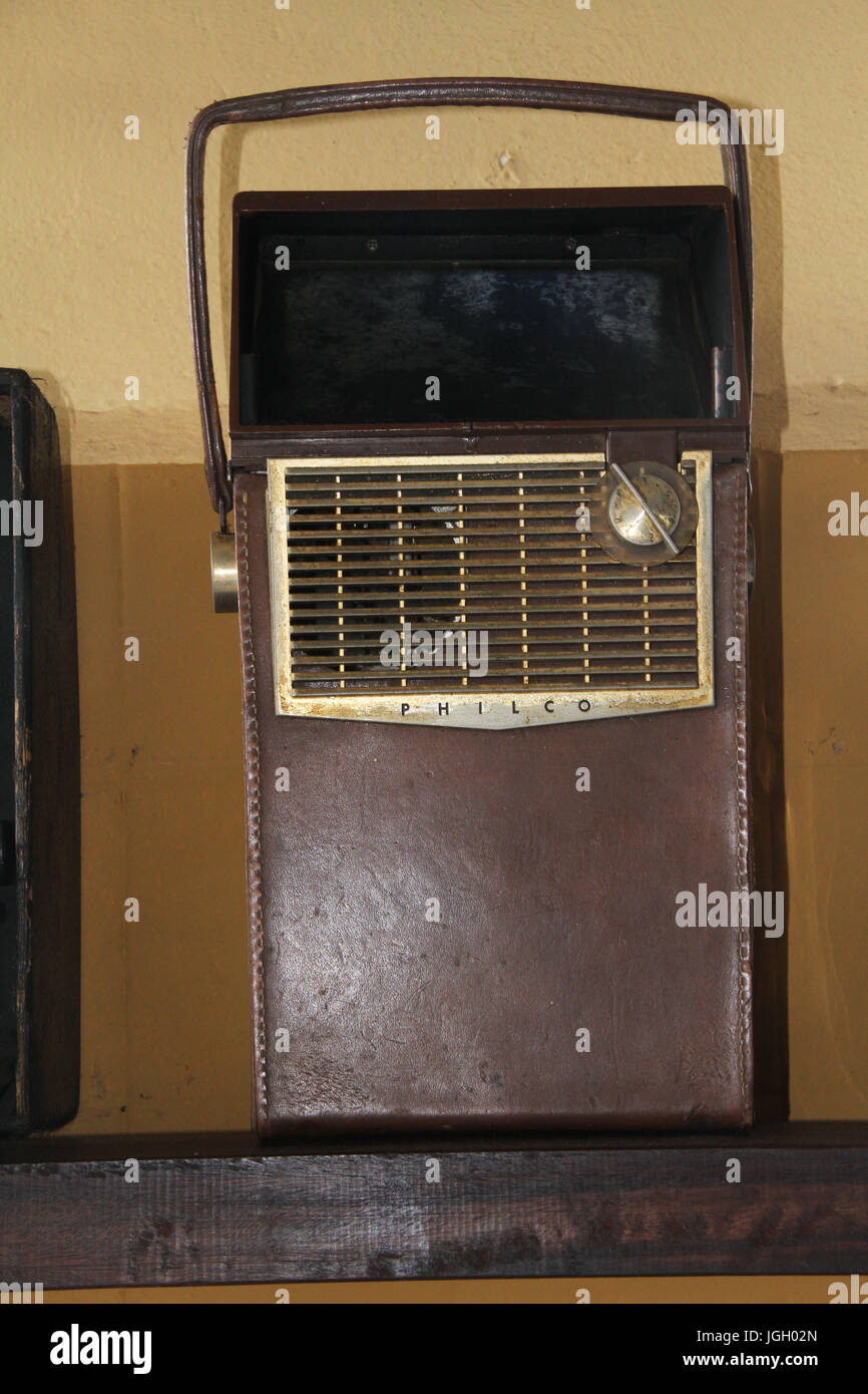 old battery radio, 2016, Minas Gerais, Brazil Stock Photo - Alamy