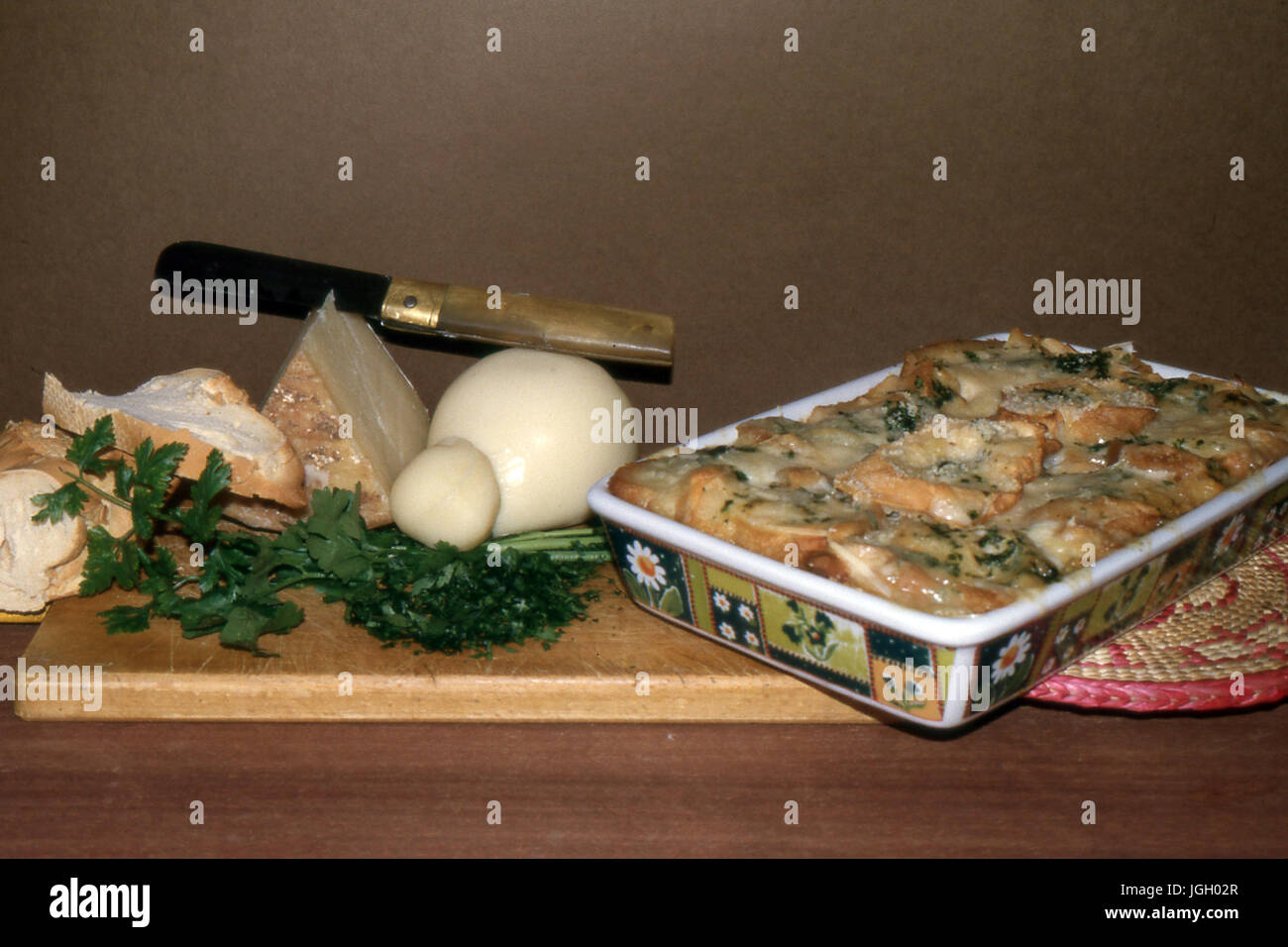 Sardinia, The "suppa cuata" traditional of Gallura Stock Photo - Alamy
