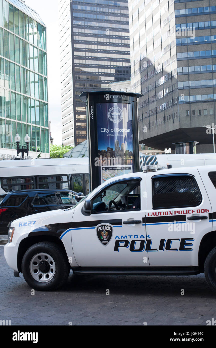 Boston police car hi-res stock photography and images - Alamy