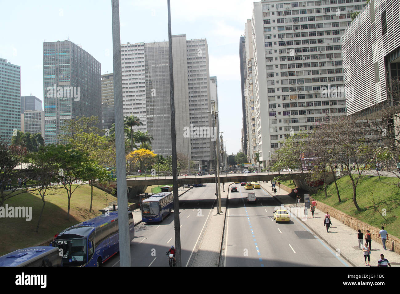 Avenida central, rio hi-res stock photography and images - Alamy