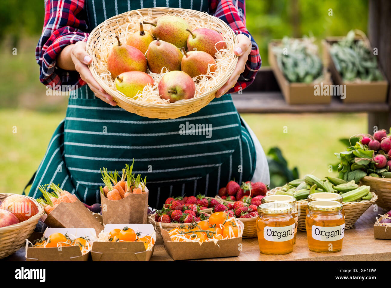 Woman pears hi-res stock photography and images - Alamy