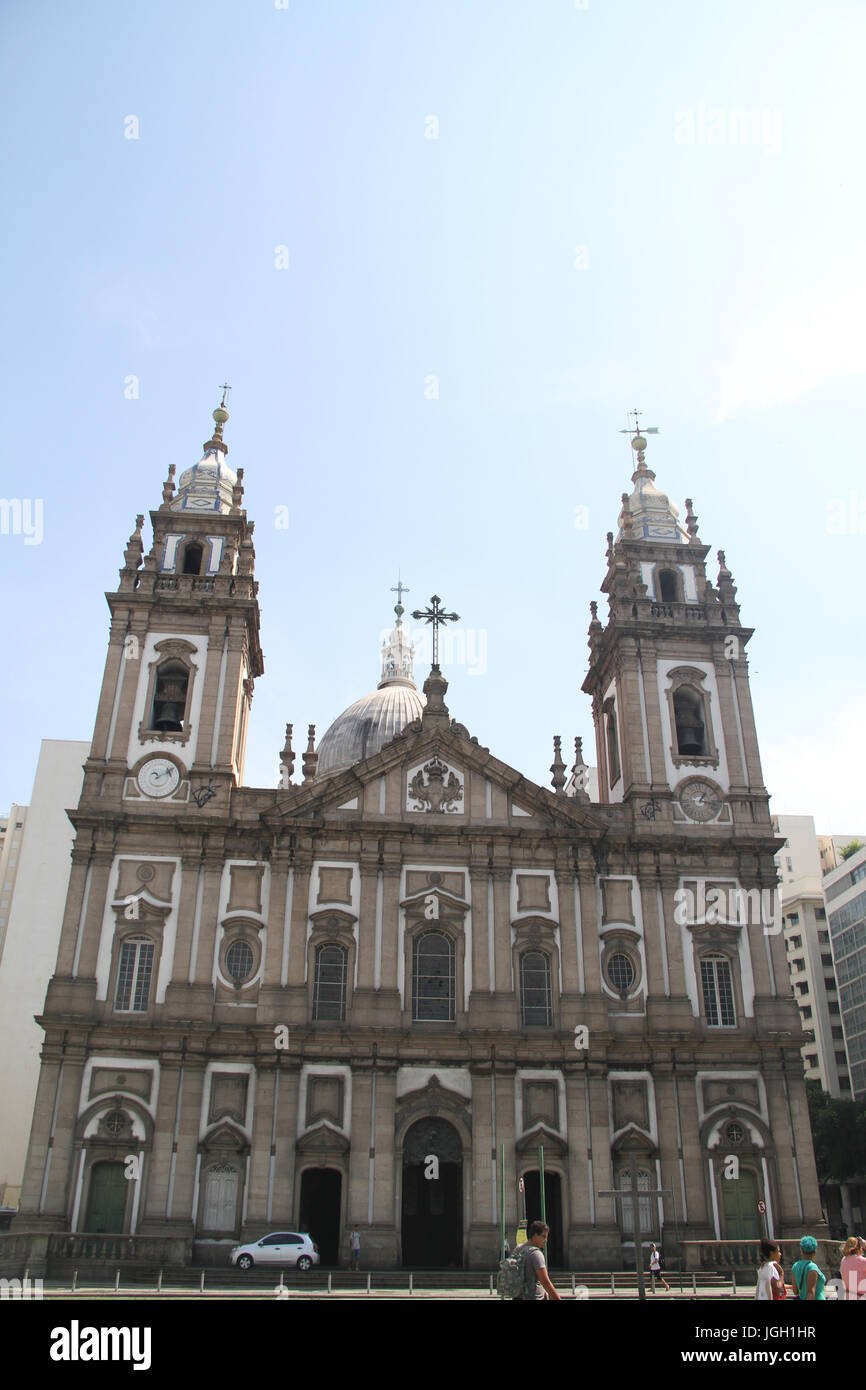 Church of Our Lady of Candelaria, 2016, Center, City, Rio de Janeiro ...