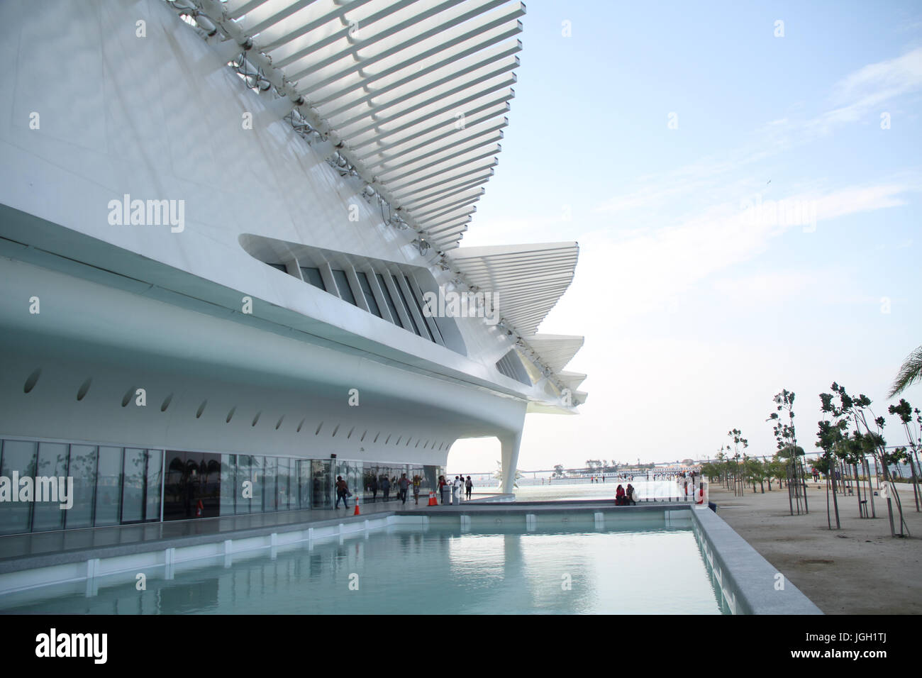 The Museum of Tomorrow, 2016, Plaza Maua, Rio de Janeiro, Brazil Stock ...