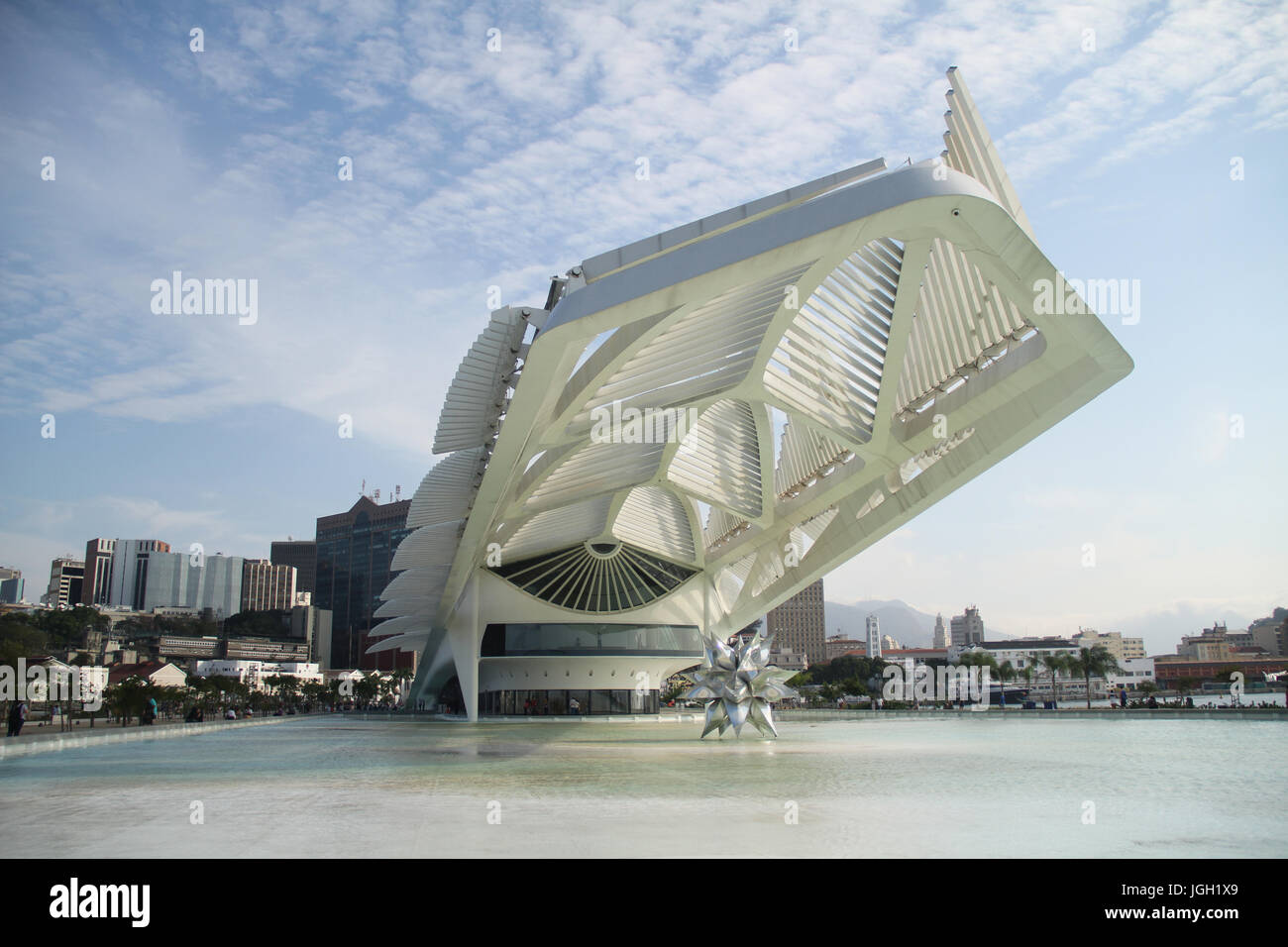 The Museum of Tomorrow, 2016, Plaza Maua, Rio de Janeiro, Brazil Stock ...