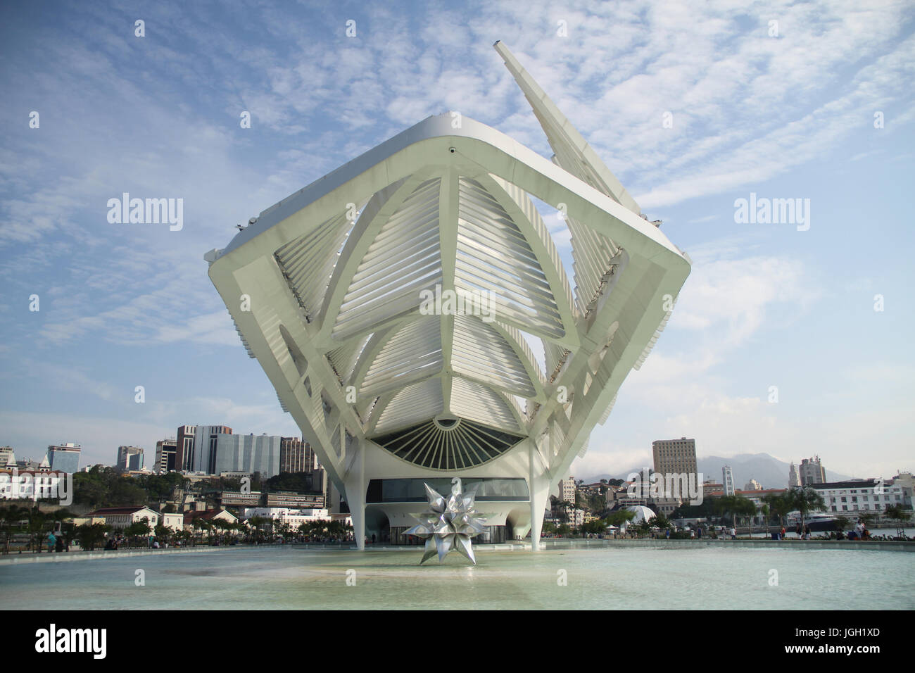 The Museum of Tomorrow, 2016, Plaza Maua, Rio de Janeiro, Brazil Stock ...