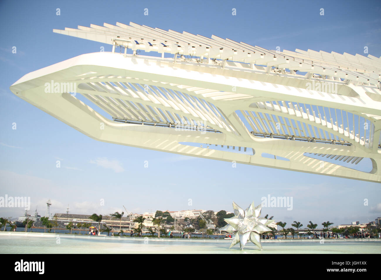 The Museum of Tomorrow, 2016, Plaza Maua, Rio de Janeiro, Brazil Stock ...