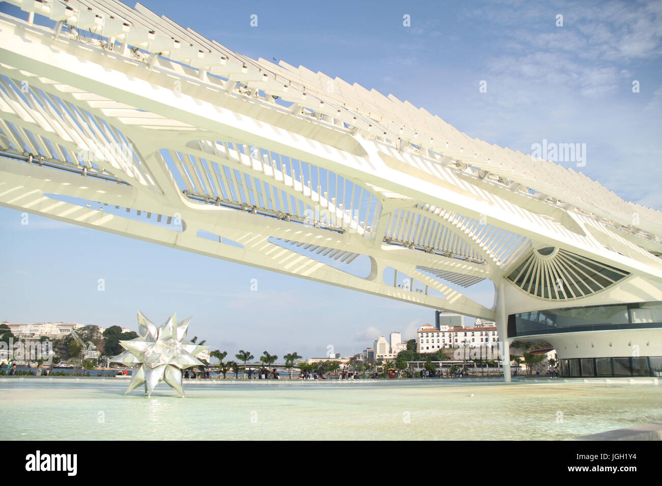 The Museum of Tomorrow, 2016, Plaza Maua, Rio de Janeiro, Brazil Stock ...