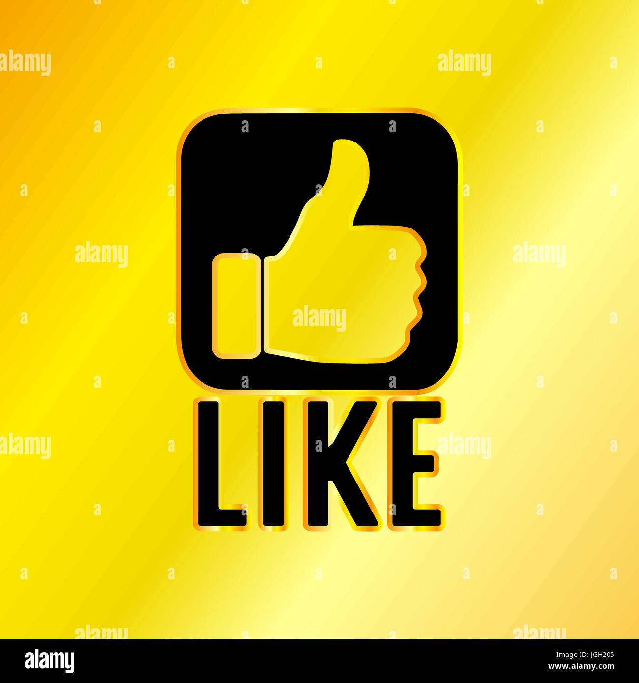 Facebook like vector vectors hi-res stock photography and images - Alamy