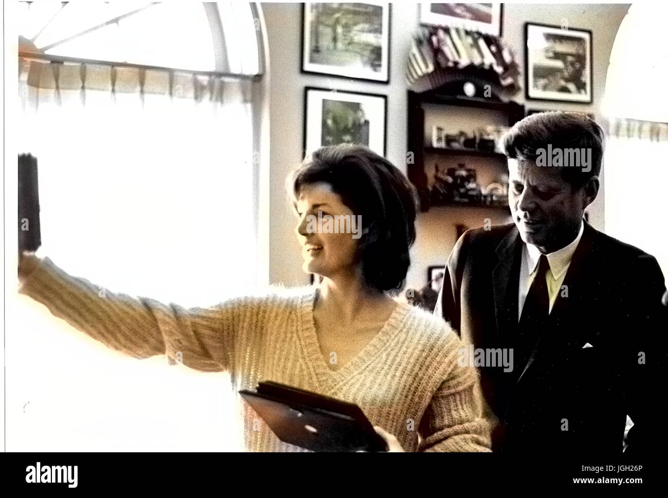 Portrait of john f. kennedy hi-res stock photography and images - Alamy